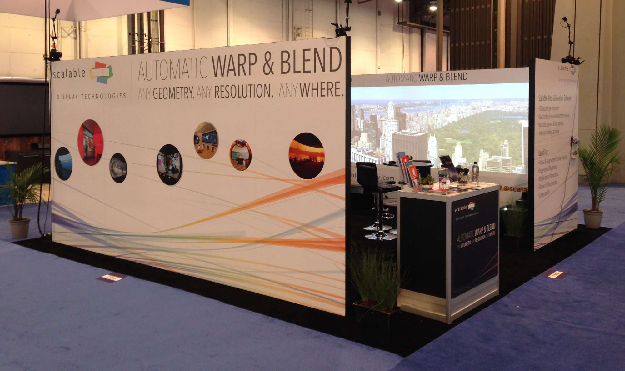 Scalable Display Technologies Exhibits at InfoComm 2018