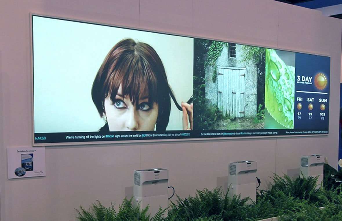 Scalable Display Technologies Gallery: Visualizing Projection Success.